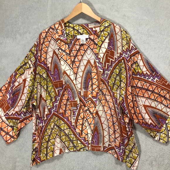 new directions | Tops | New Directions Kimono Top Bohemian Print Open ...